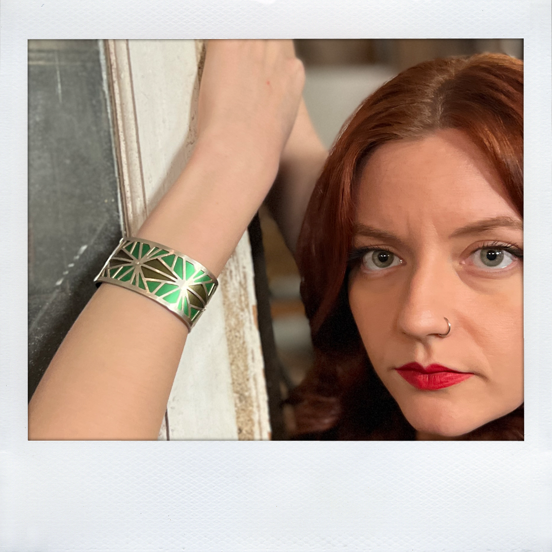 ORIGAMI CUFF TWO-TONE SMALL – Gogo Jewelry